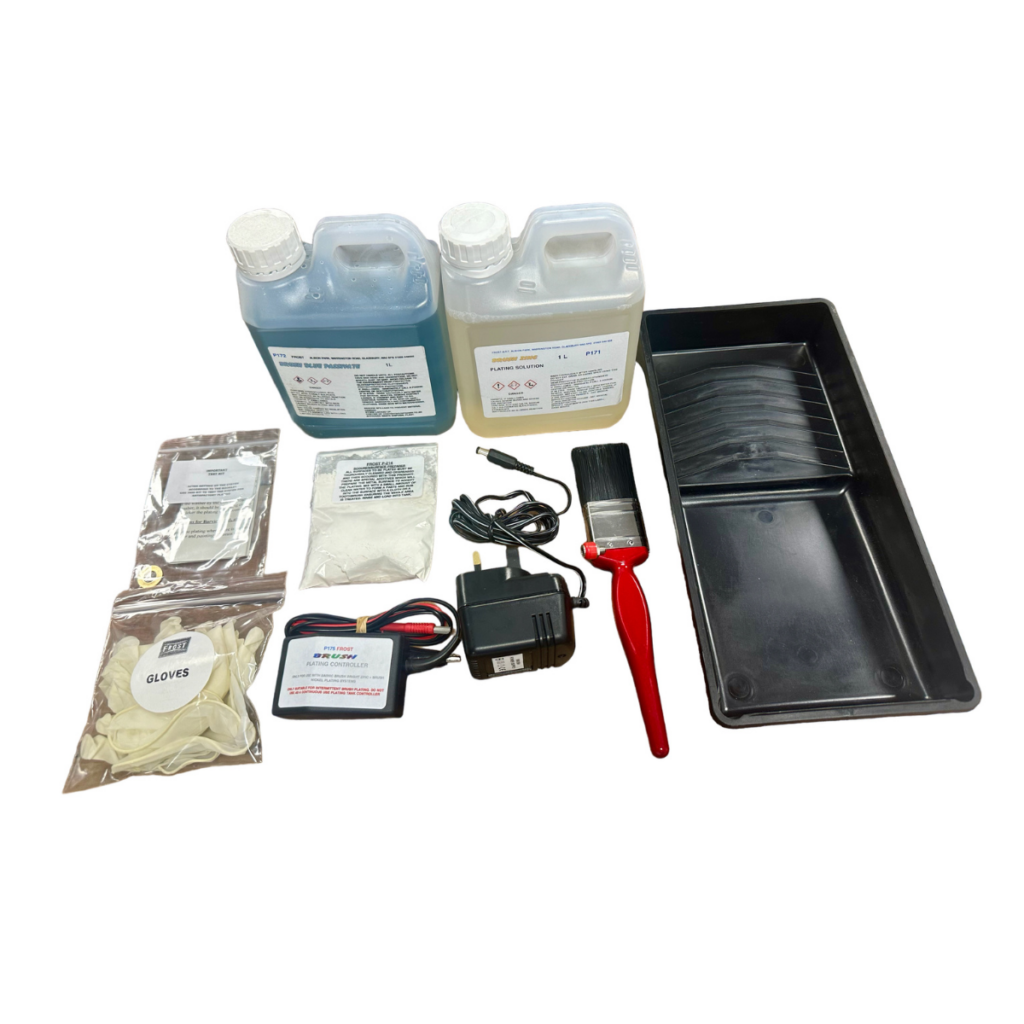 Brush-on Zinc Plating Kit