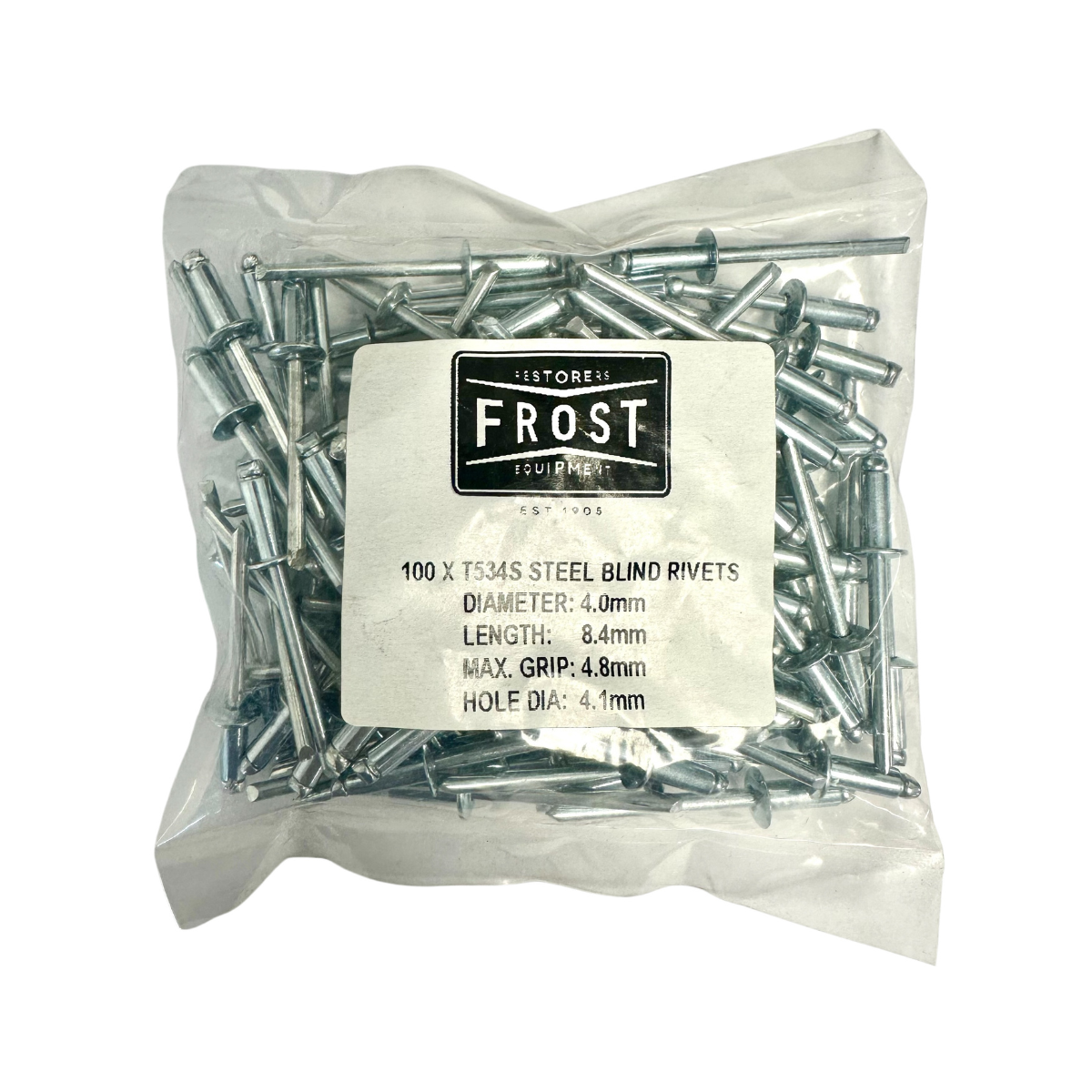 Medium STEEL Rivets (5/32-inch)