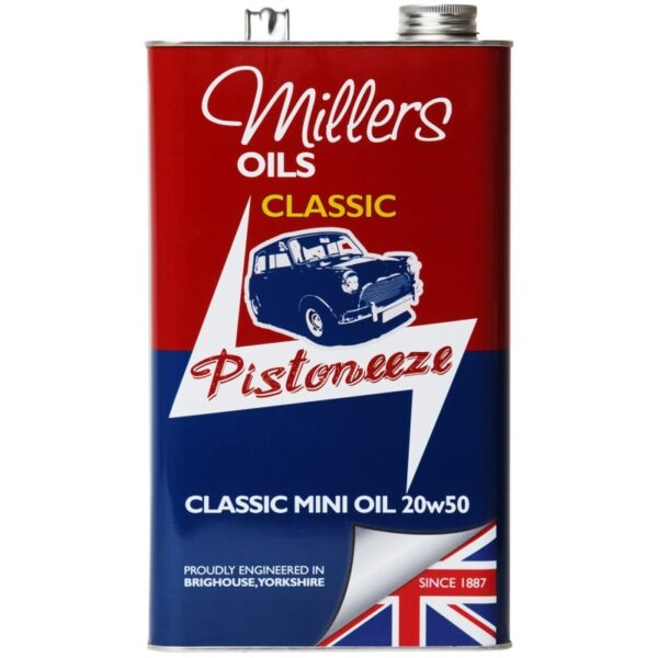 Millers Oils Pistoneeze Classic Mini Oil 20w50 5L