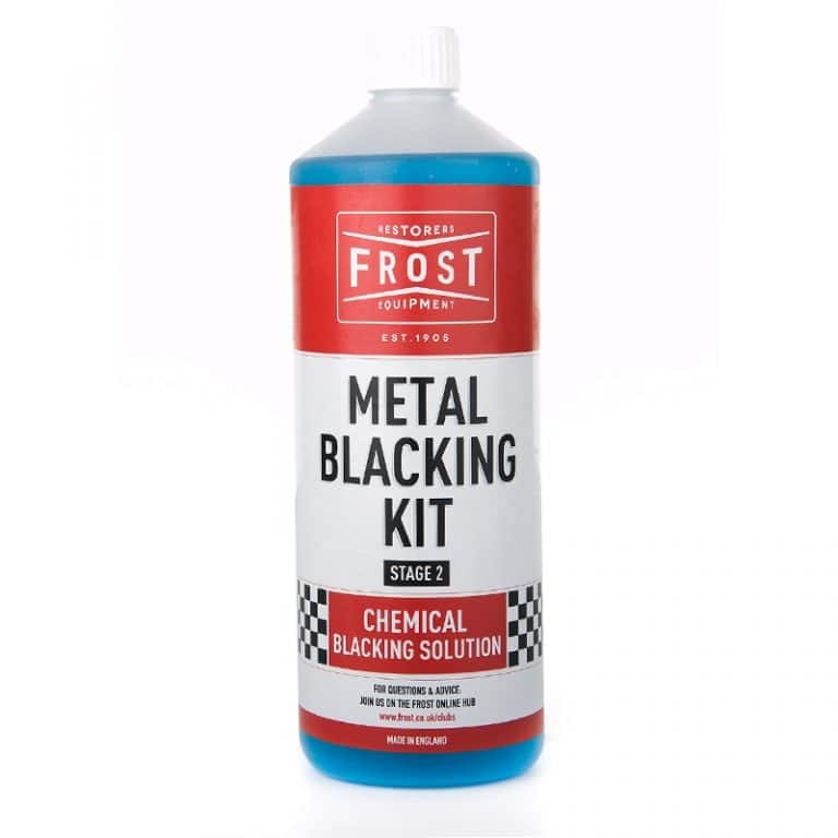 Frost Metal Blacking Kit - Satin Black & Corrosion Resistant Coating