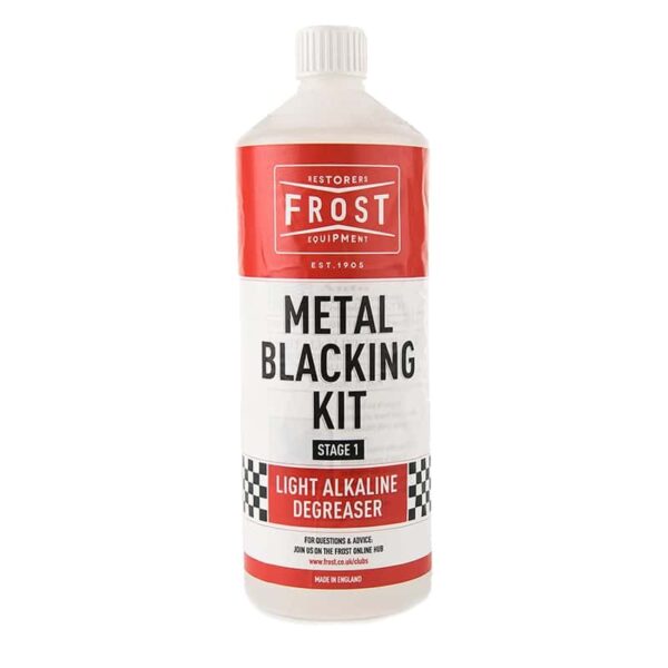 Frost Metal Blacking Kit - Satin Black & Corrosion Resistant Coating
