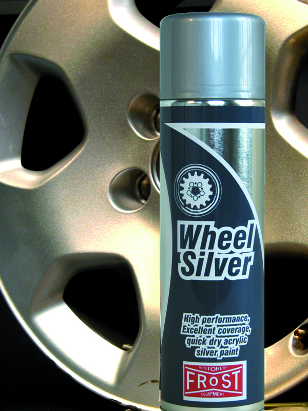 Frost Silver Wheel Paint Aerosol (500ml)