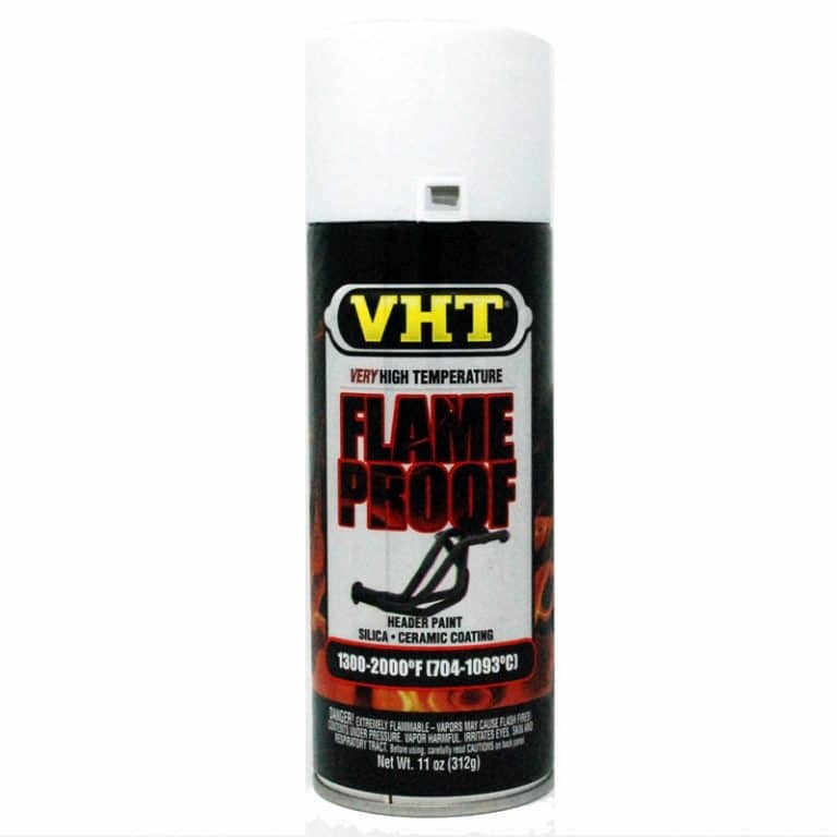 VHT Flat Black Flame Proof Very High Temperature Paint (312g)