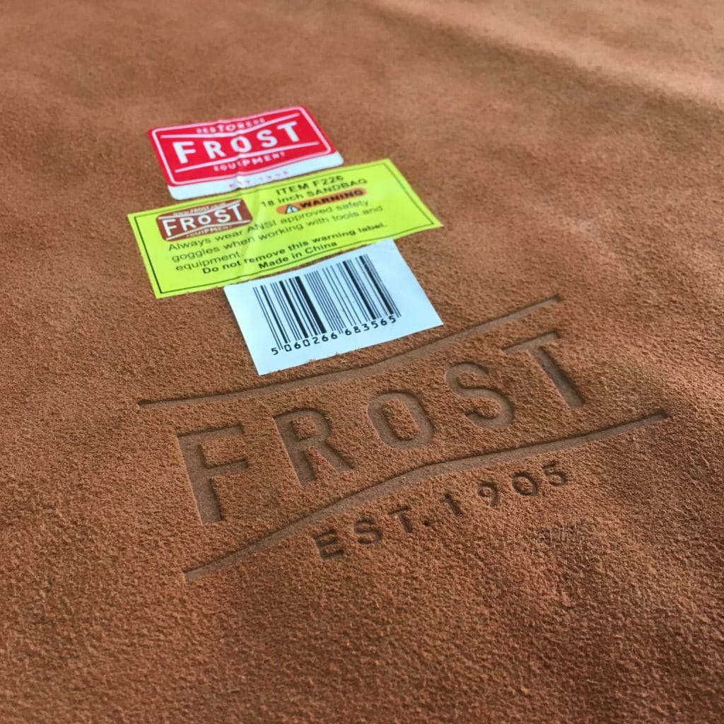 Leather Sandbag, Panel Beating, Metal Forming 18in