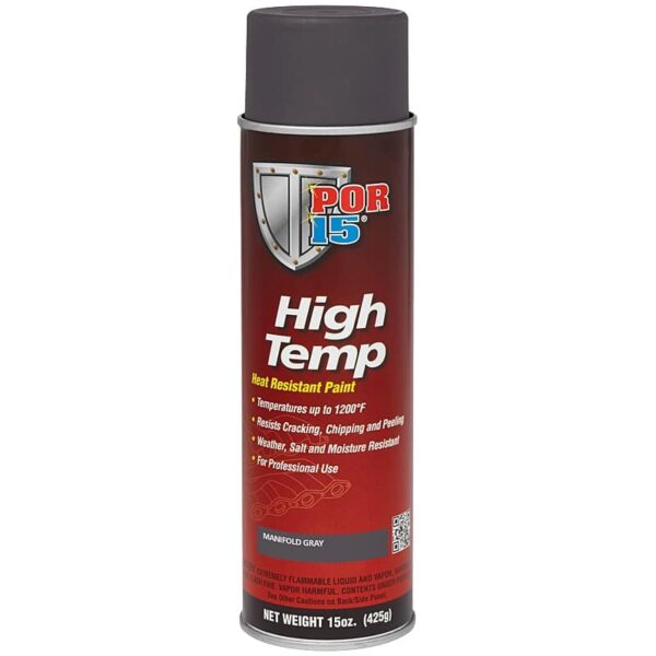 VHT Flat Black Flame Proof Very High Temperature Paint (312g)