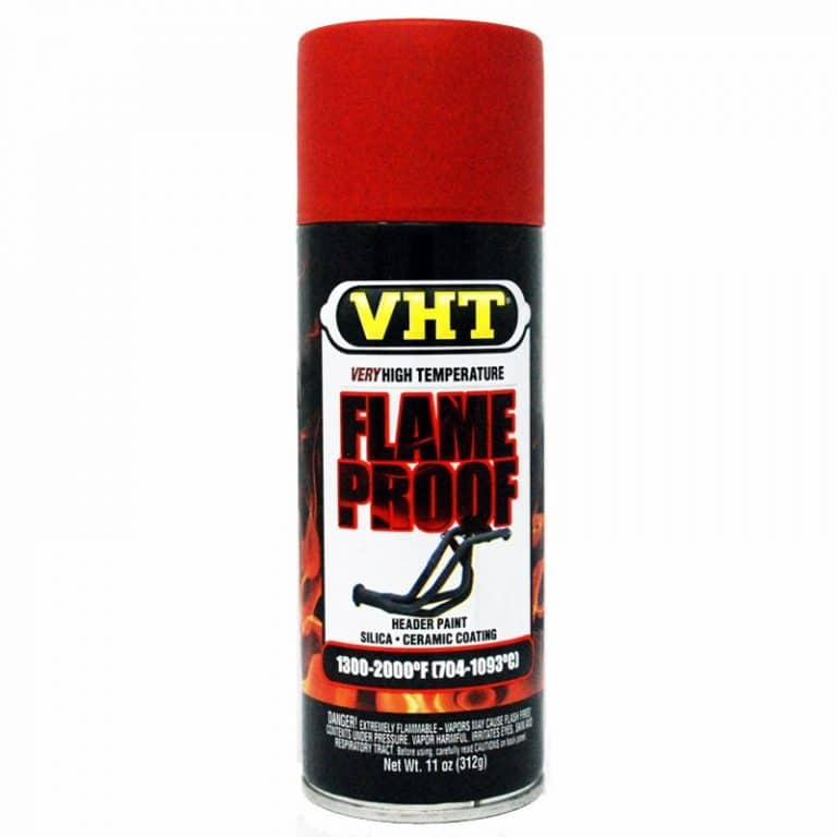 VHT Flat Red Flame Proof Paint Very High Temperature Paint (312g)