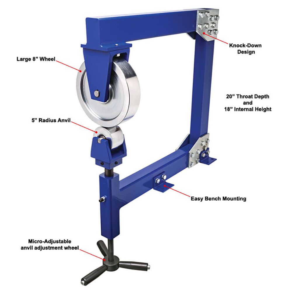 Eastwood Benchtop English Wheel