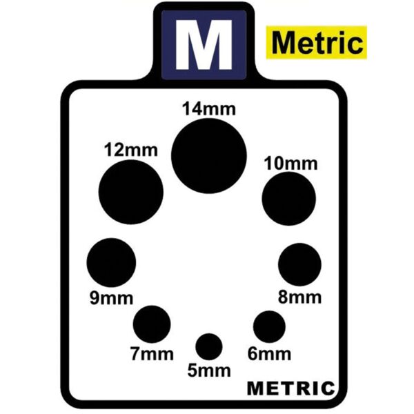 Thread Wizard Metric Thread Cleaner