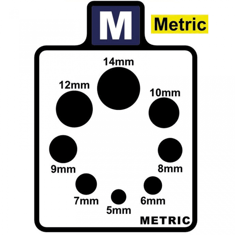 Thread Wizard Metric Thread Cleaner