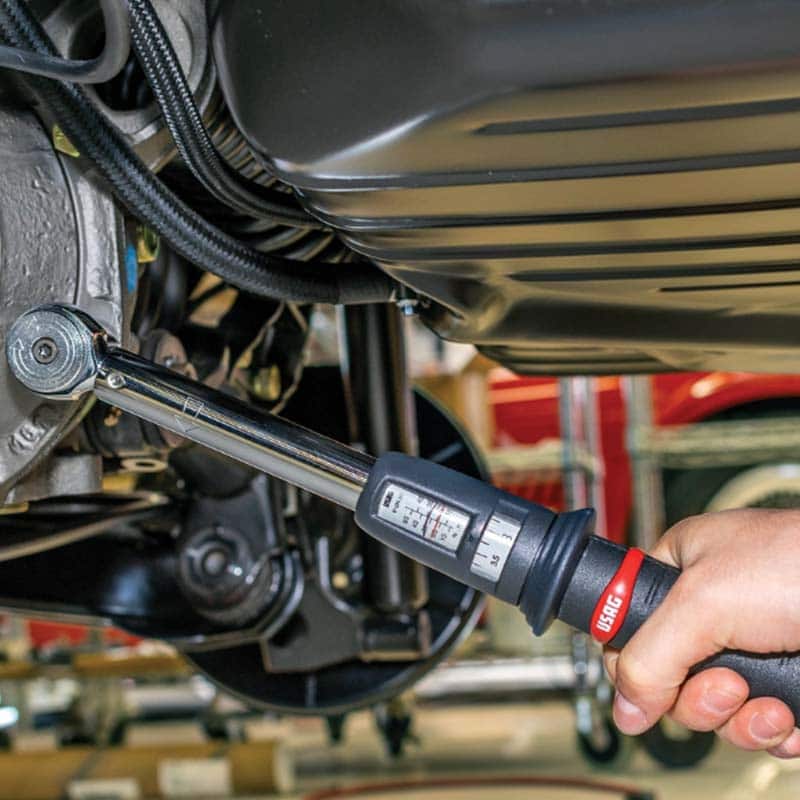 USAG Torque Wrench with Reversible Ratchet 10-50 Nm