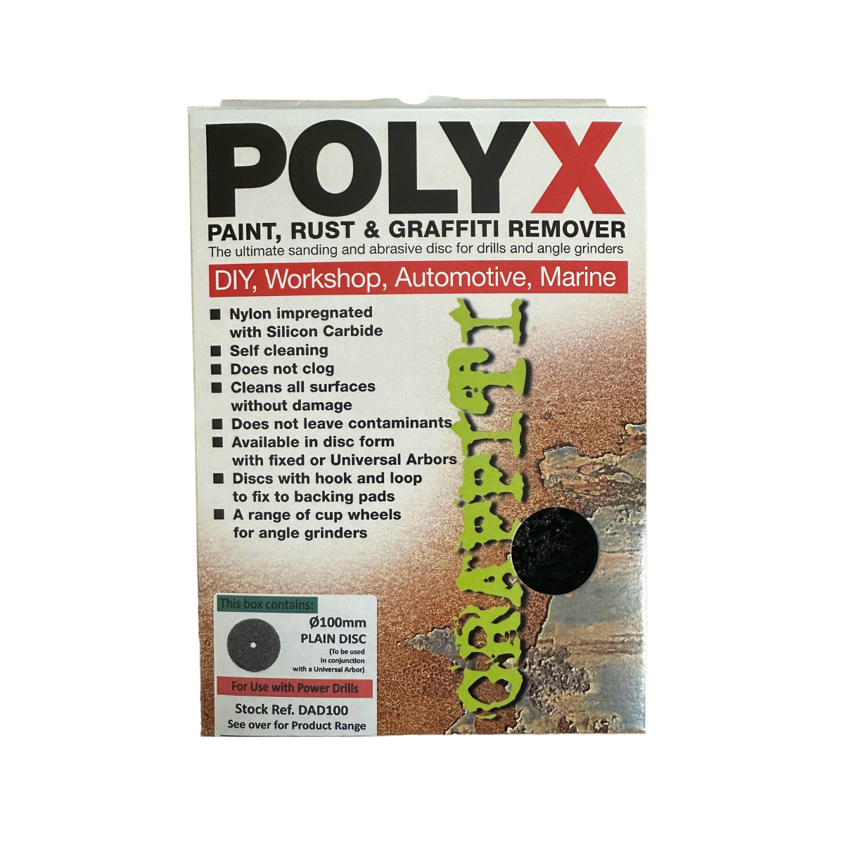 POLYX 100mm Strip Disc - Frost Auto Restoration Techniques