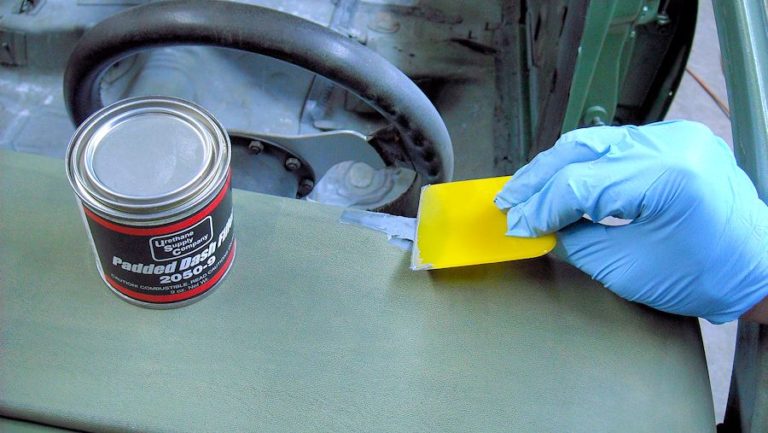 How To Repair a Padded Dashboard - Frost Auto Restoration Techniques