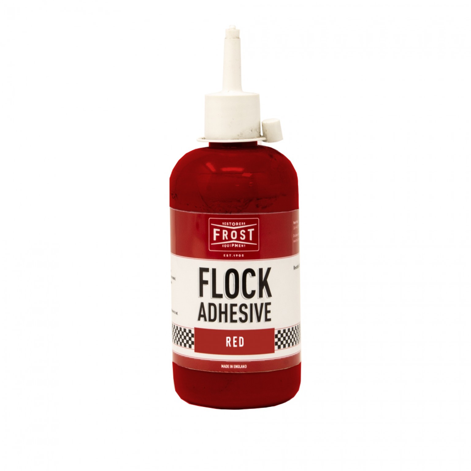 Red Extra Flock Adhesive (250ml) - Frost Auto Restoration Techniques