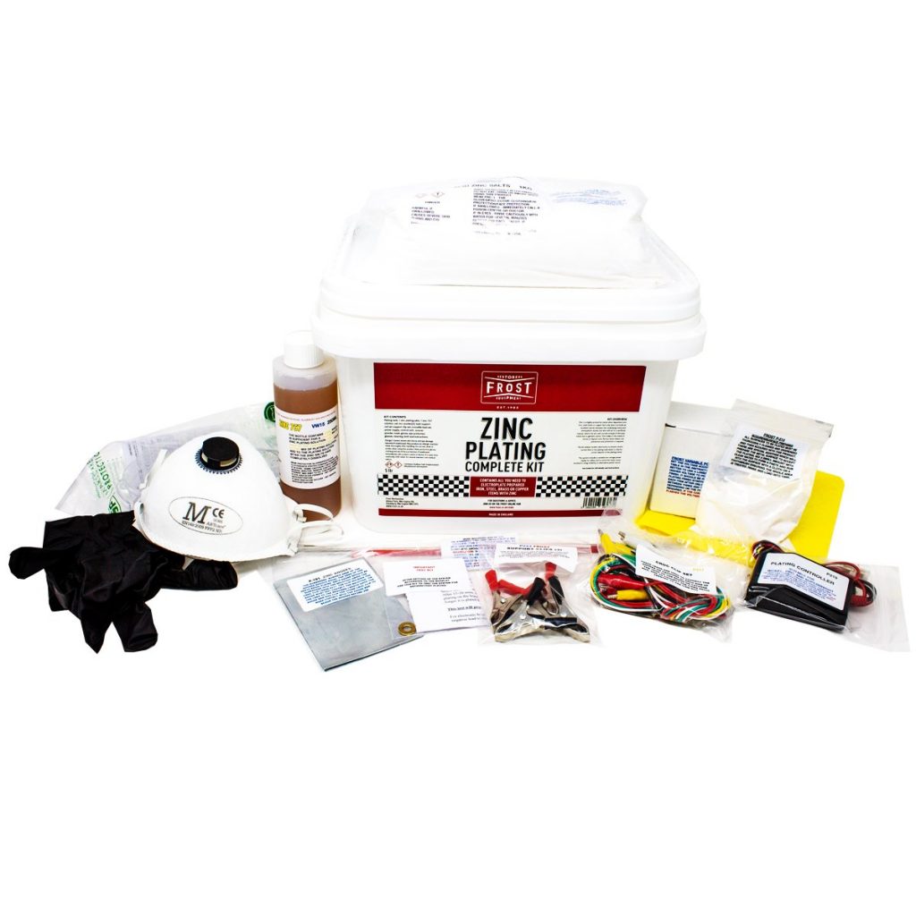 Zinc Plating Complete Kit "No Passivate" - Frost Auto Restoration ...