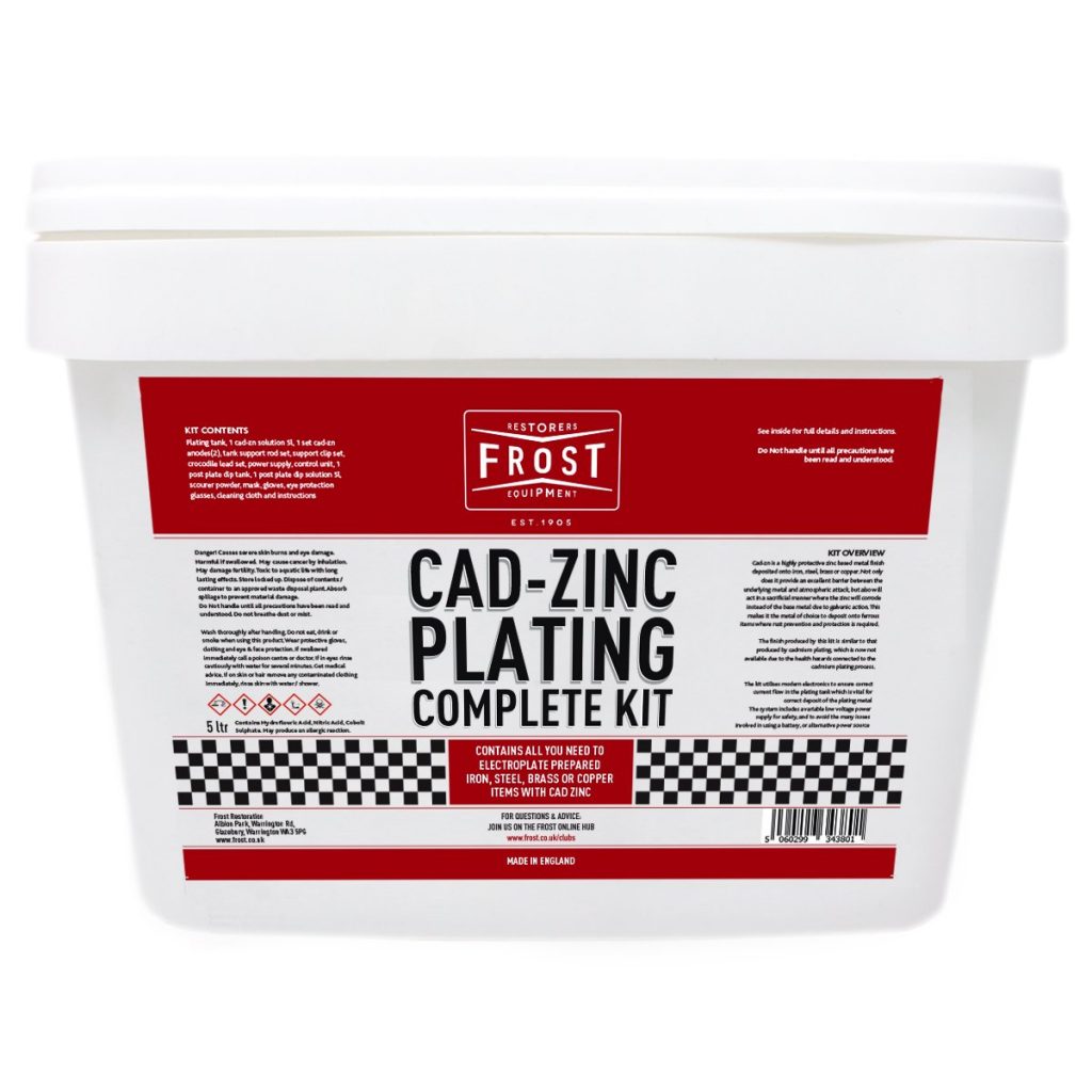 Cad-Zinc Plating - Complete Kit - Frost Auto Restoration Techniques