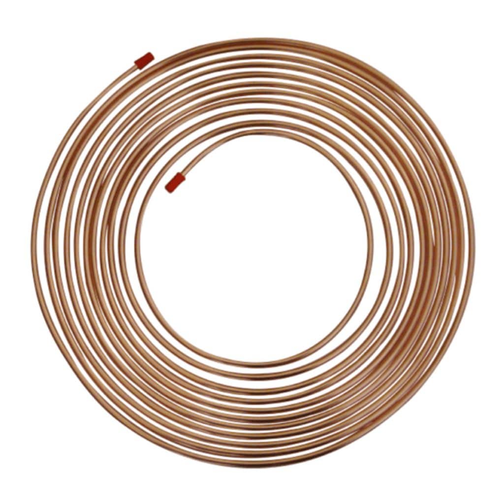 Brake Pipe Coil Copper 1/4" (Imperial) 25ft - Frost Auto Restoration ...