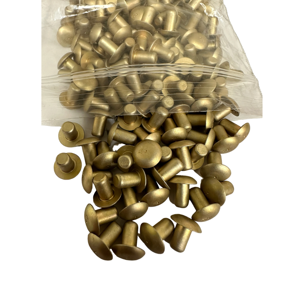 470 Style Gold Anodized Aluminum Rivets (3/16in dia x 5/16in long ...