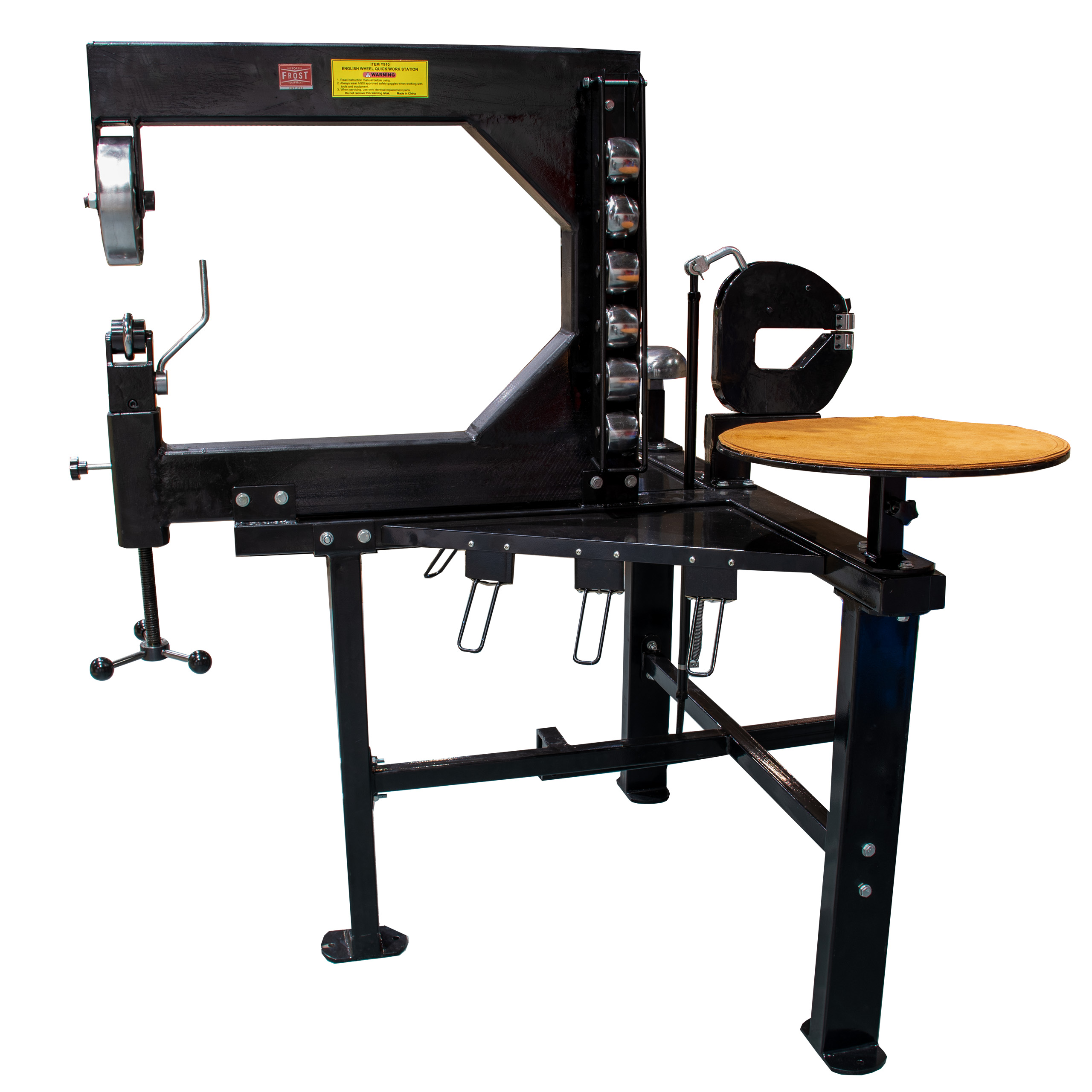 FROST English Wheel Quick Work Station - Frost Auto Restoration Techniques