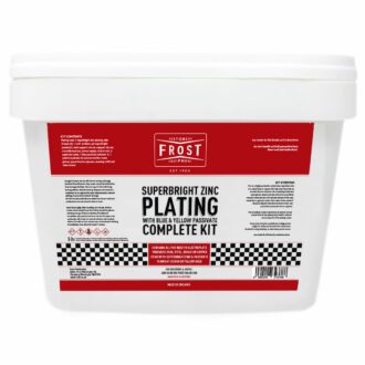 Superbright Zinc Plating Complete Kit with Blue & Yellow Passivate ...