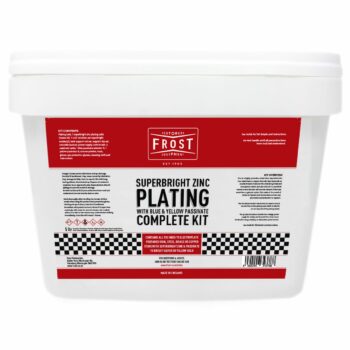Superbright Zinc Plating Complete Kit with Blue & Yellow Passivate ...