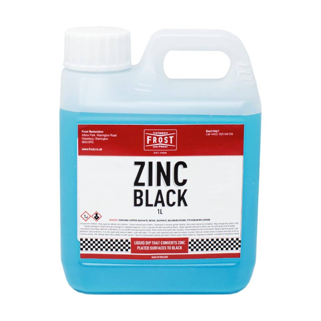 Frost Metal Blacking Kit - Satin Black & Corrosion Resistant Coating