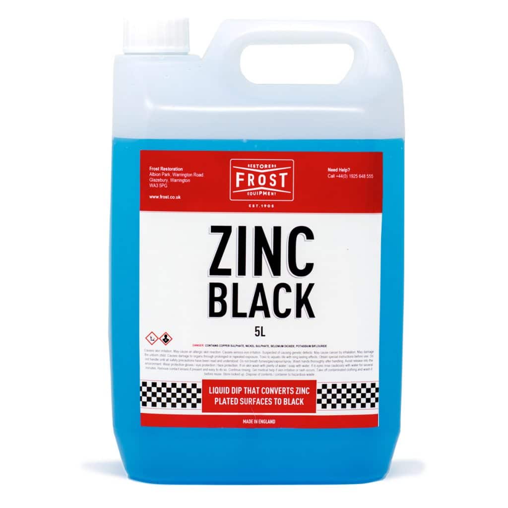 Frost Metal Blacking Kit - Satin Black & Corrosion Resistant Coating