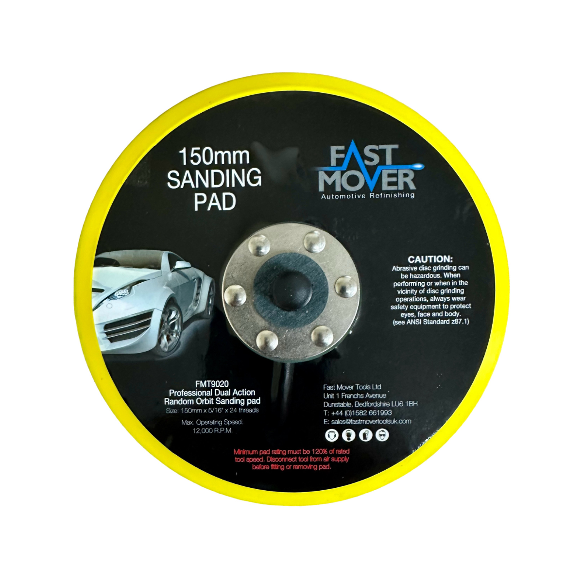 Vinyl Backing Pad for Self Adhesive Abrasive Discs - Frost Auto ...