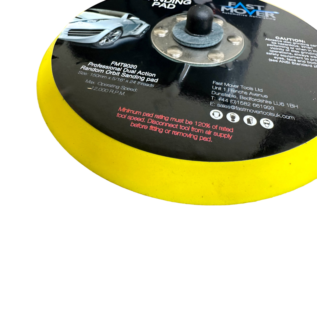 Vinyl Backing Pad for Self Adhesive Abrasive Discs - Frost Auto ...
