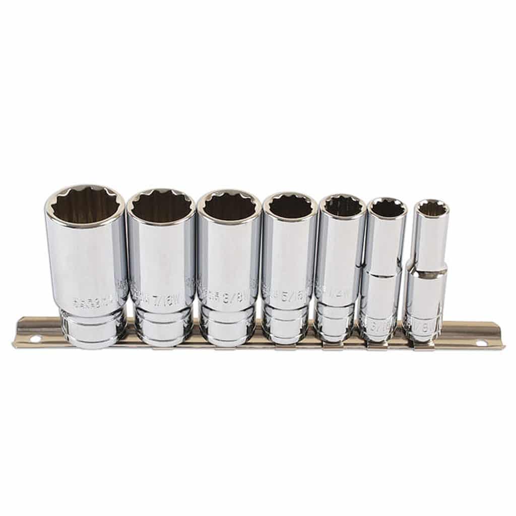 WHITWORTH - Deep Socket Set 3/8"D (7pc) - Frost Auto Restoration Techniques