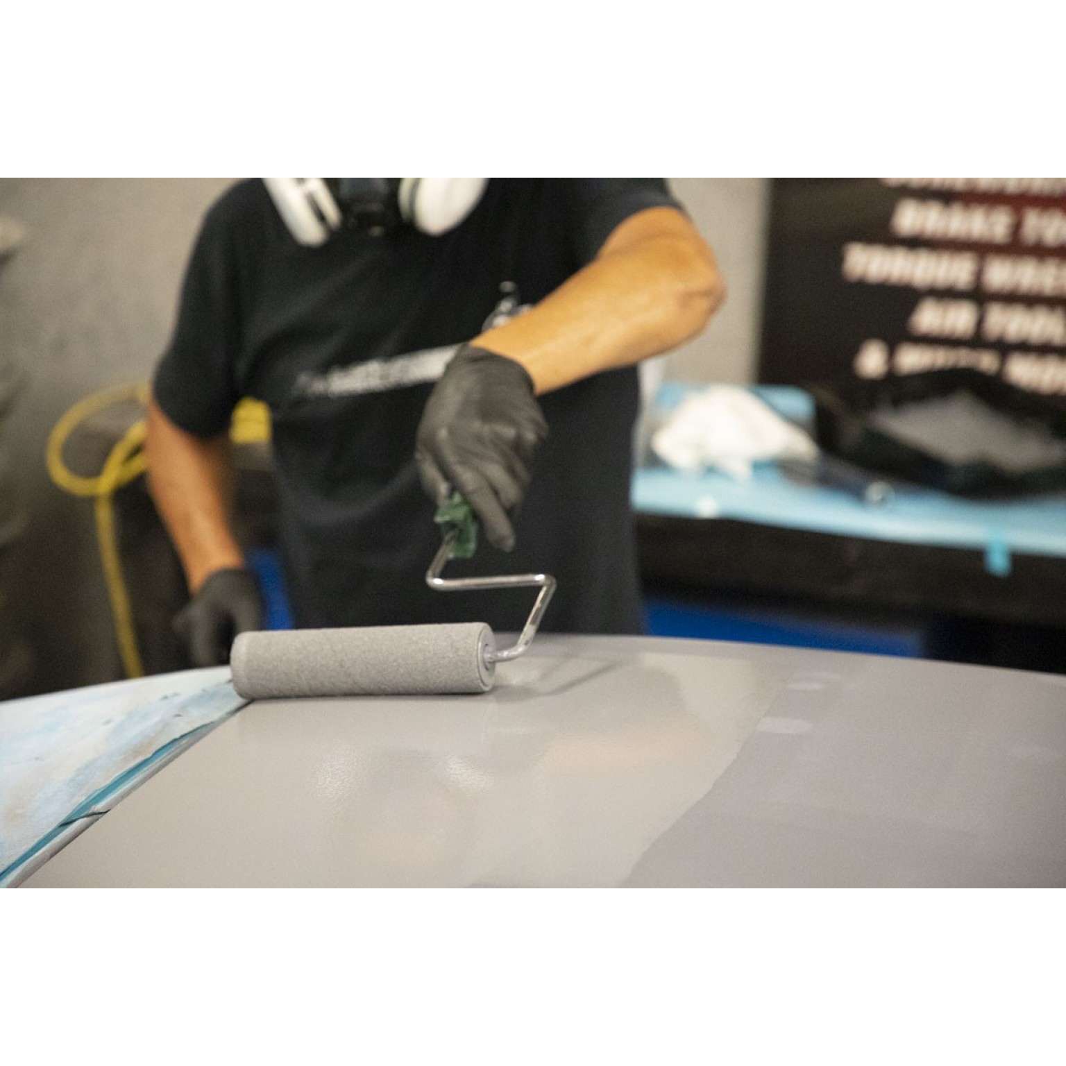 OptiFlow Urethane Primer Gallon Roll-On Paint Grey - Frost Auto ...