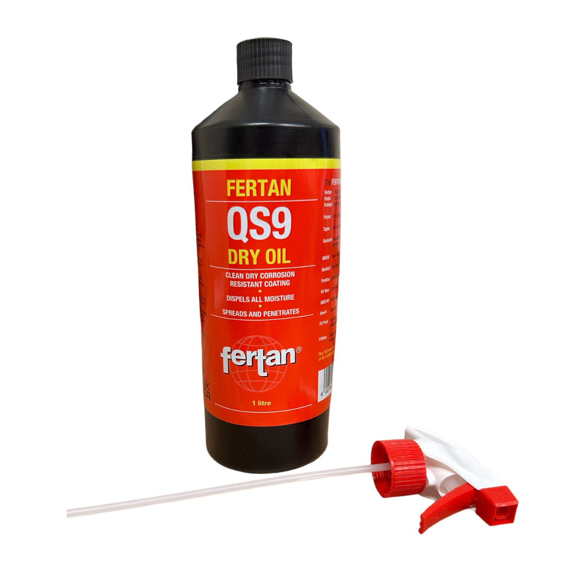 Fertan Dry Oil 1L Bottle with Trigger Spray - Frost Auto Restoration ...