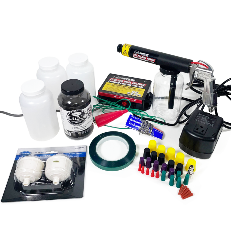 Eastwood Powder Coating Kit PCS-250 Dual Voltage Powder Coating Gun