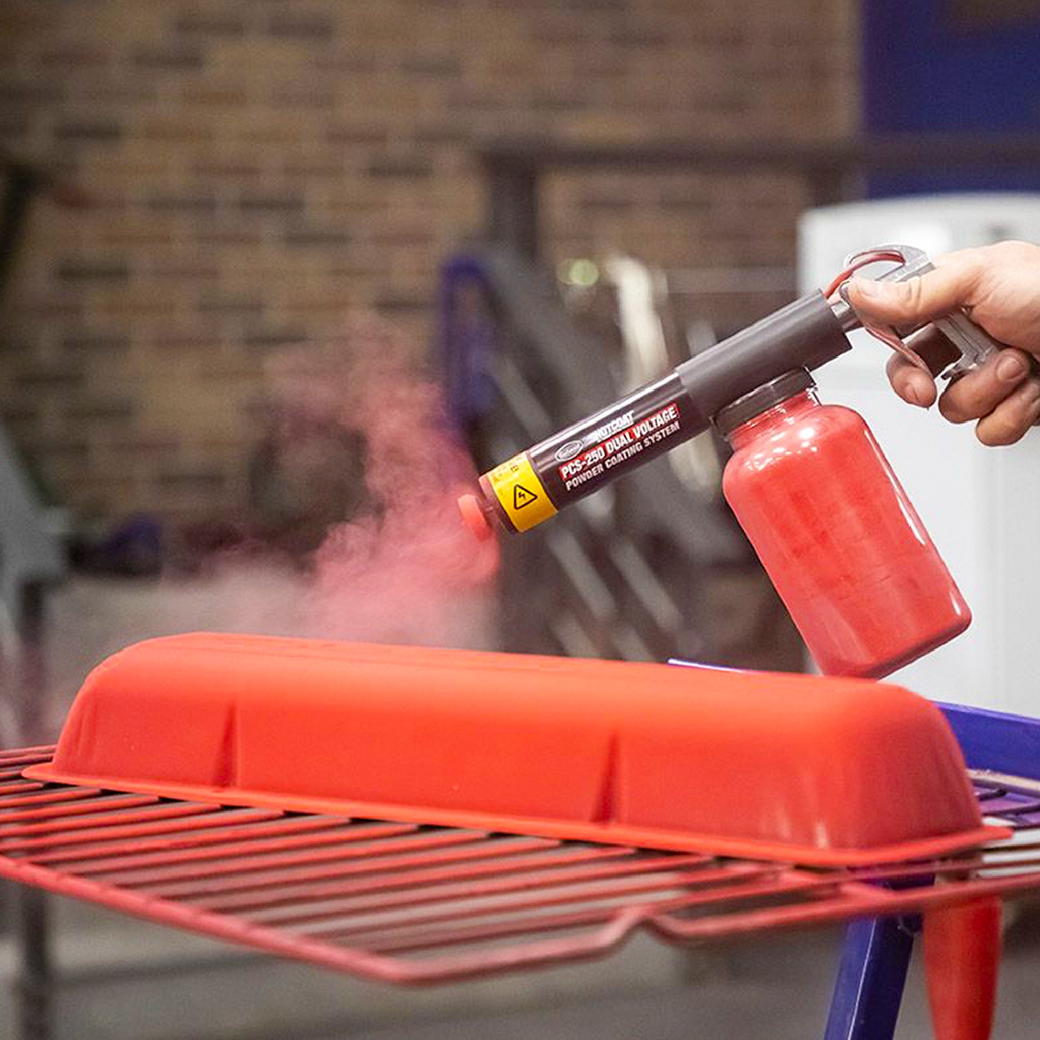 Eastwood Powder Coating Kit PCS-250 Dual Voltage Powder Coating Gun