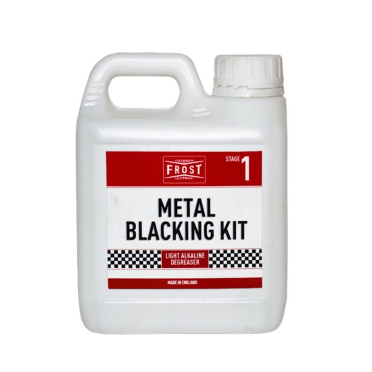 Frost Metal Blacking Kit - Satin Black & Corrosion Resistant Coating