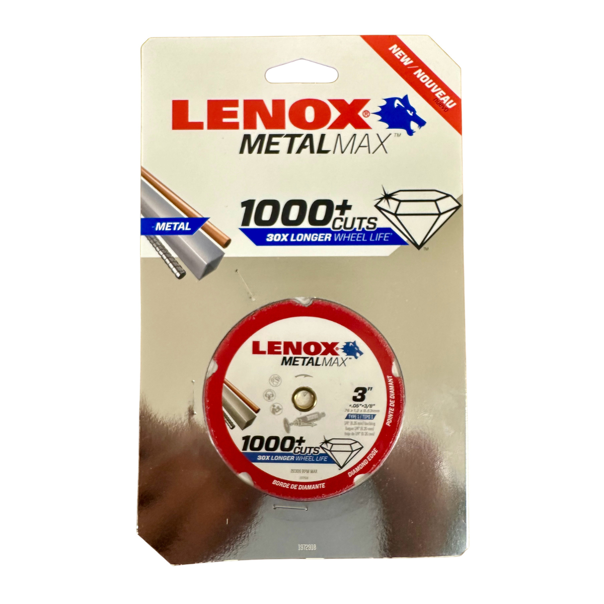 Lenox 3" x .05" 3/8 Arbor Diamond Type 1 Cut Off Wheel - Frost Auto ...