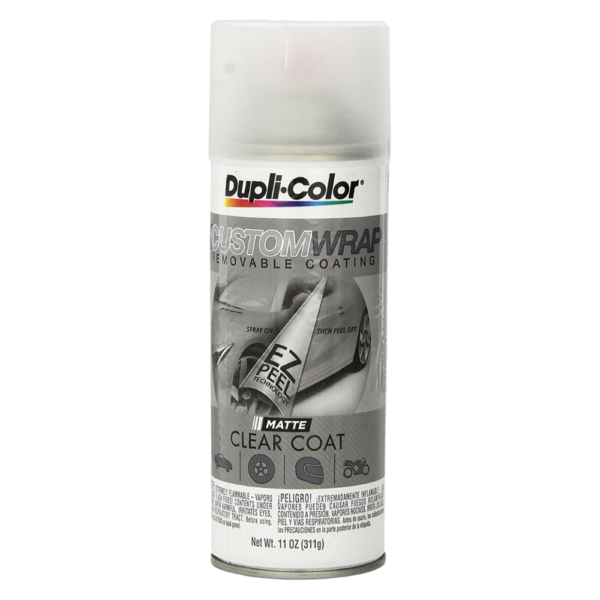 Matte Clearcoat Custom Wrap Removable Coating 11 oz. Aerosol - Frost ...