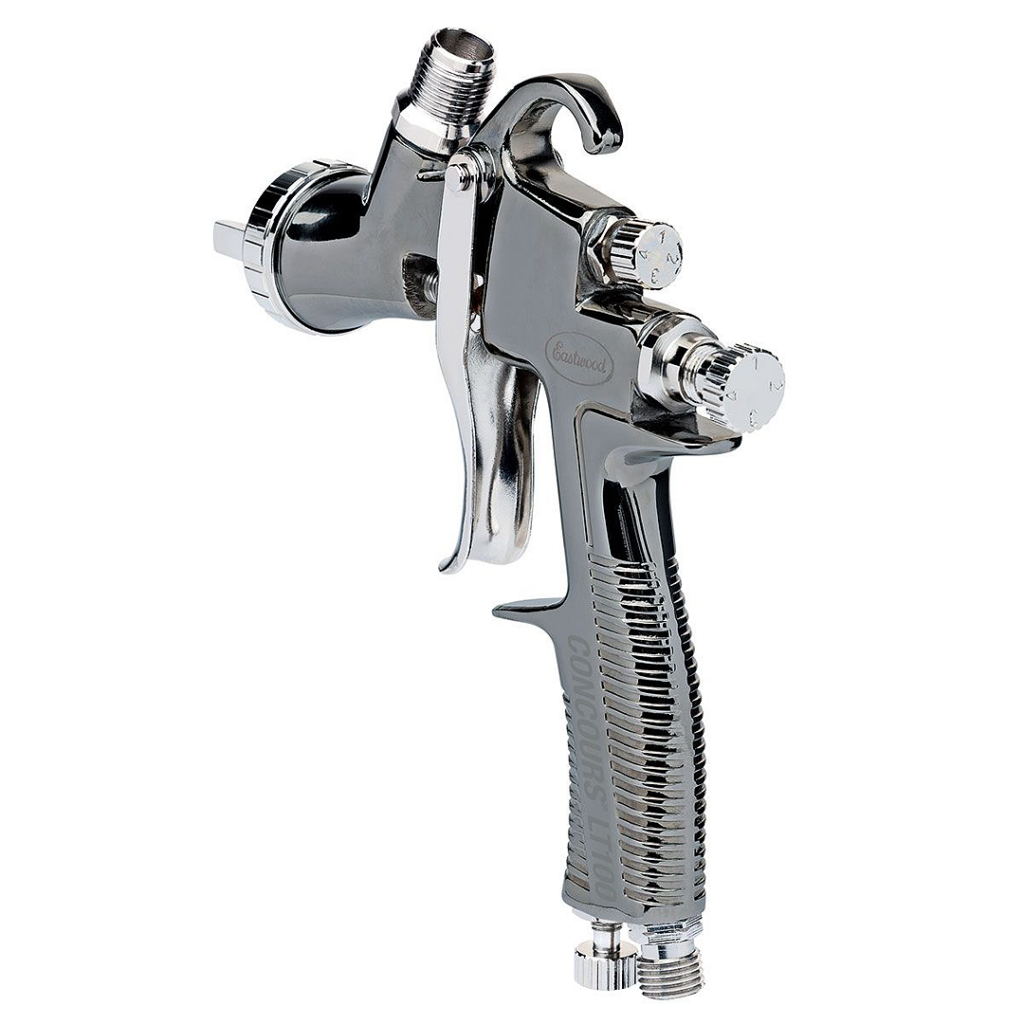 LT100 HVLP Spray Gun 1.3mm – Low CFM Paint Gun for Basecoat & Clear ...