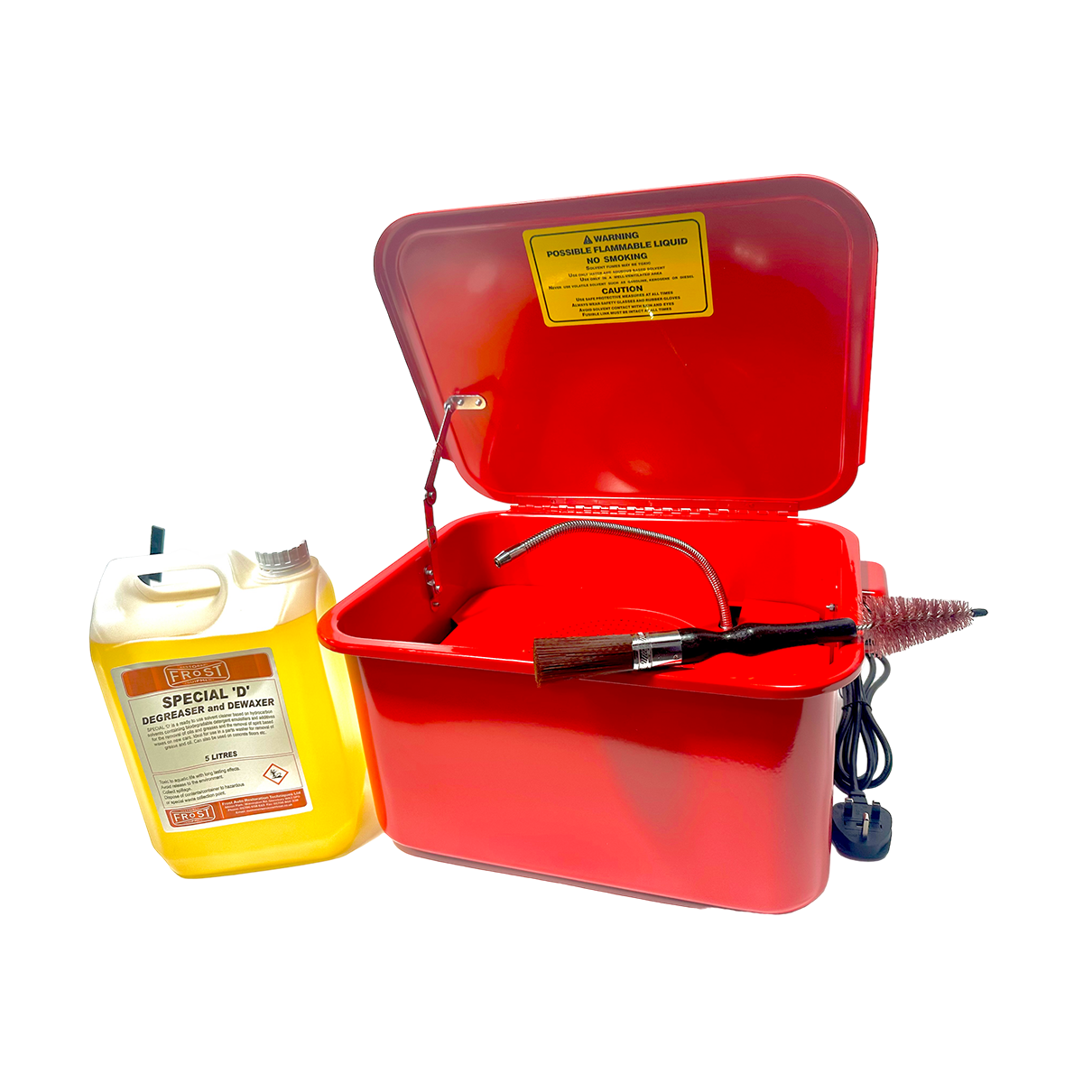 Frost 3.5 Gallon Table Top Parts Washer - Frost Auto Restoration Techniques