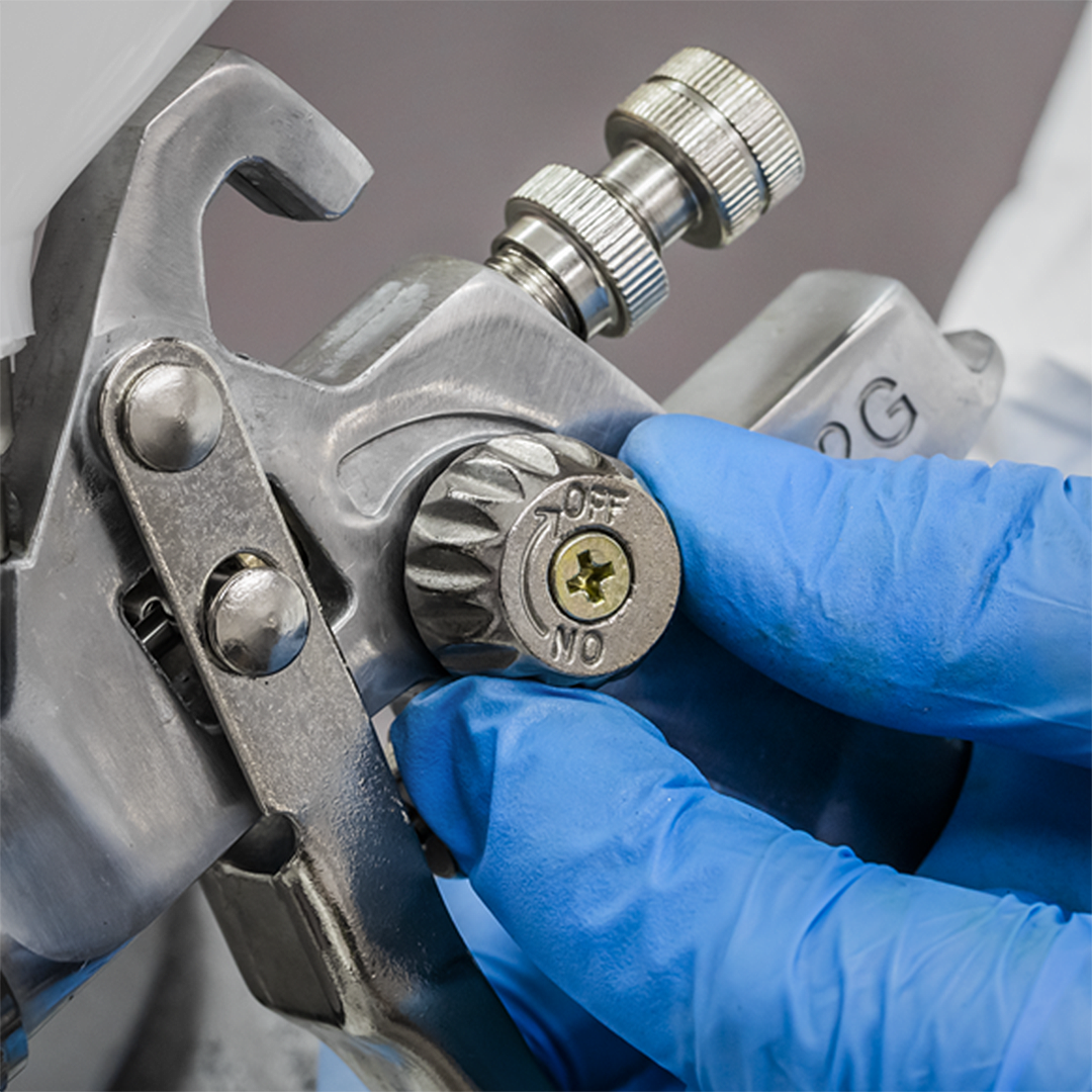 Spray Gun Gravity Feed - 1.8mm Set-Up - Frost Auto Restoration Techniques