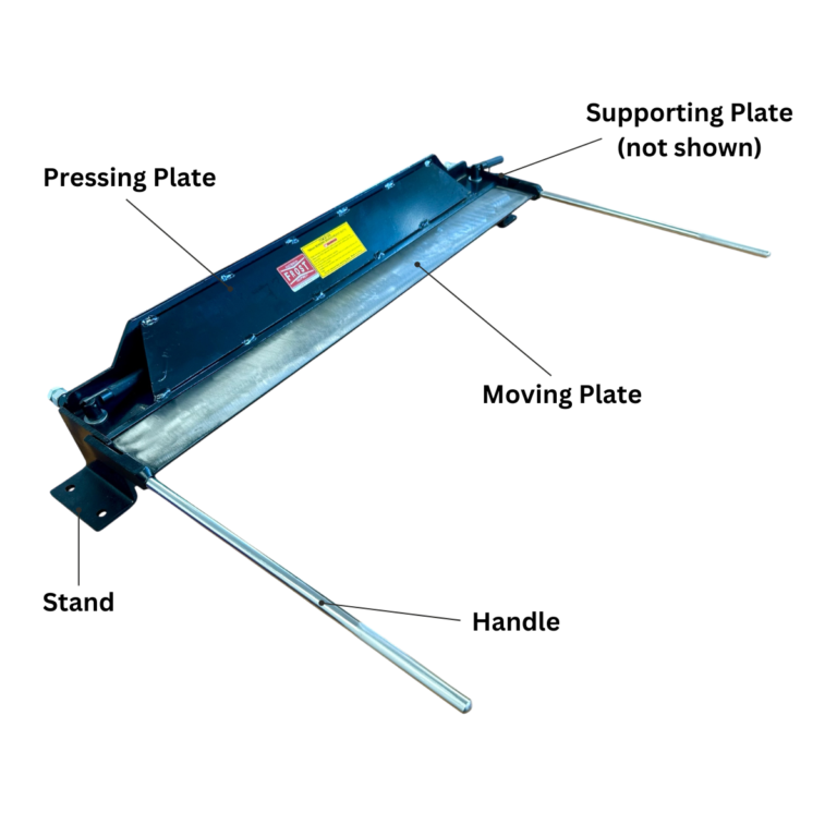 30" (760mm) Manual Sheet Metal Brake Bender - Frost Auto Restoration ...